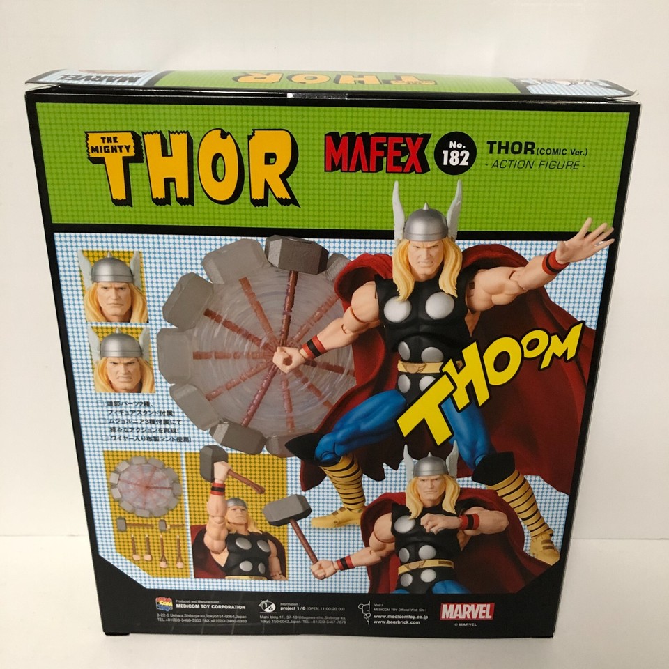 IN STOCK!!! USSELLER Medicom Mafex Marvel Classic Thor (Comic Version ...