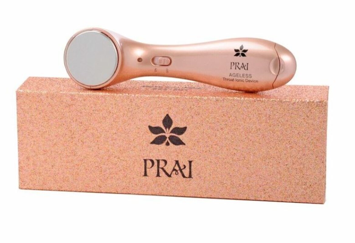PRAI AGELESS Throat Ionic Device Rose Gold - Demo Unit | eBay