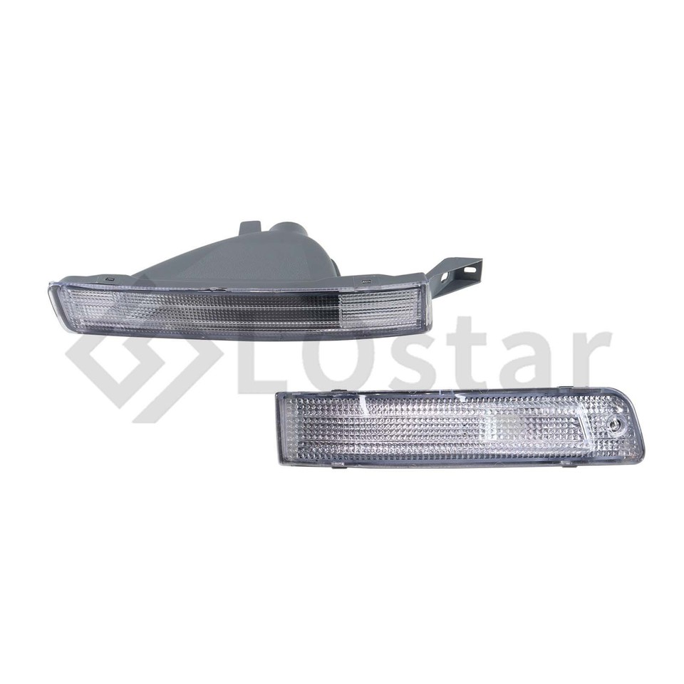 Clear Front Bumper Signal Lights Lens LH & RH No Bulb For 1990-1994 ...