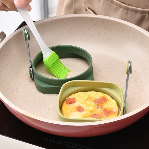 5pcs Non-stick Silicone Egg Rings Non Stick Kitchen Baking Tools ...