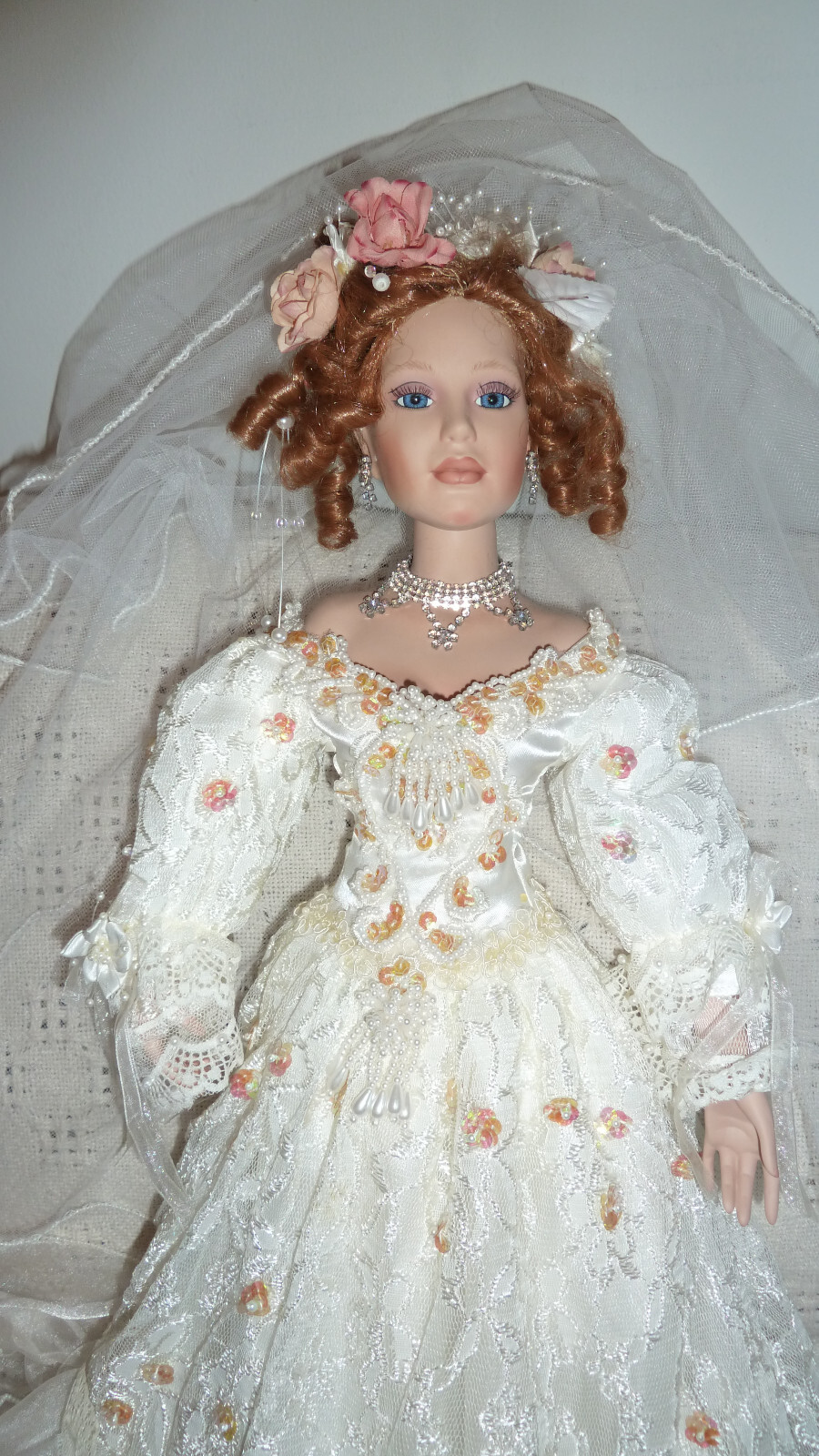 RARE Donna Rubert "Jessica Bride" Doll, 26", COA | eBay