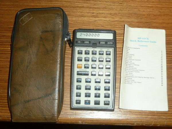 HP 41CX Scientific Calculator for sale online | eBay