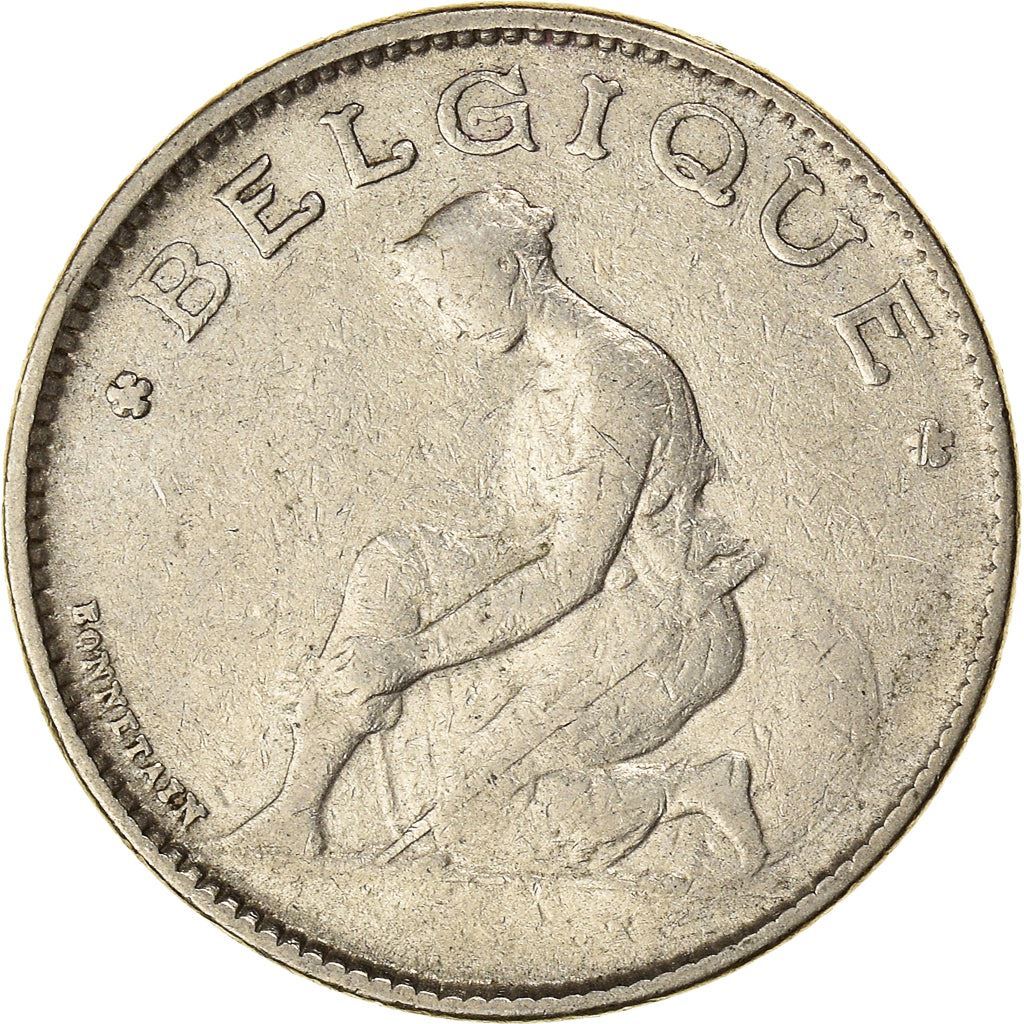 Belgian Coin 1 Franc - Albert I Belgique | Libertine | Sword | 1922 ...