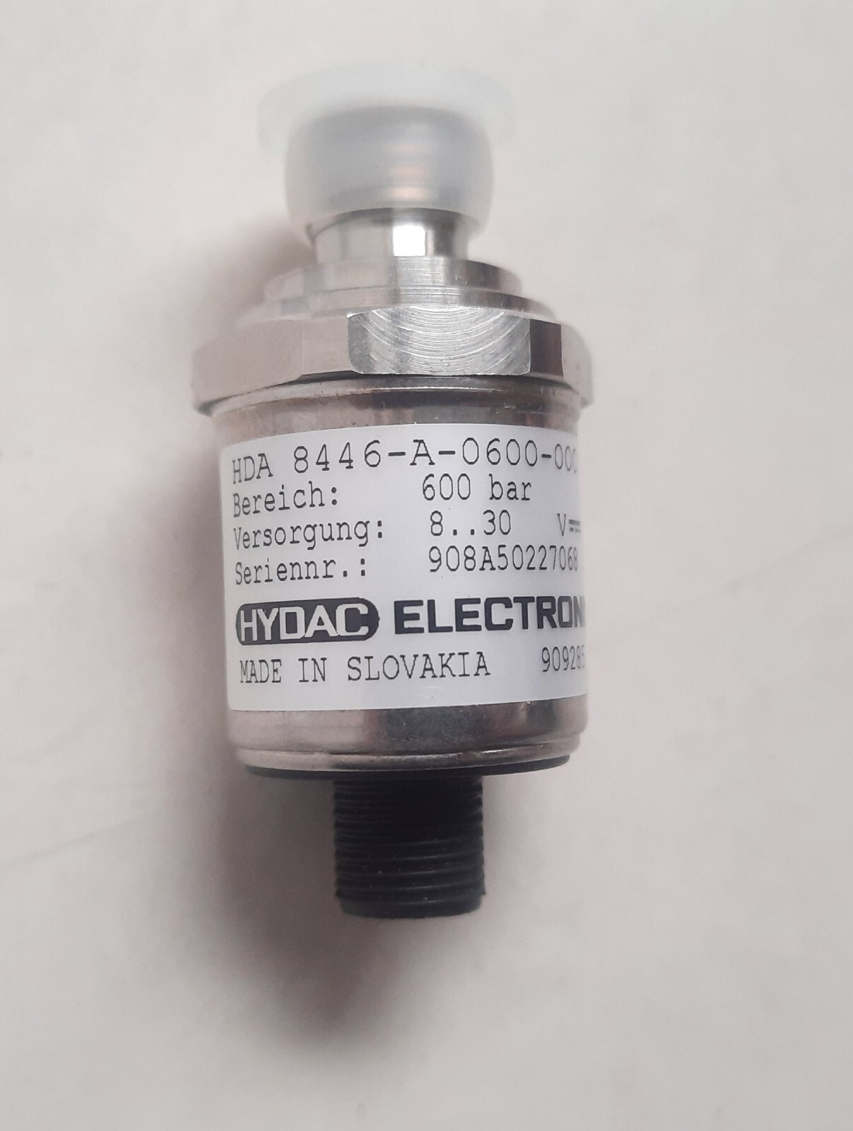 New Hydac HDA 8446-A-0600-000 Pressure Sensor 600 BAR | eBay