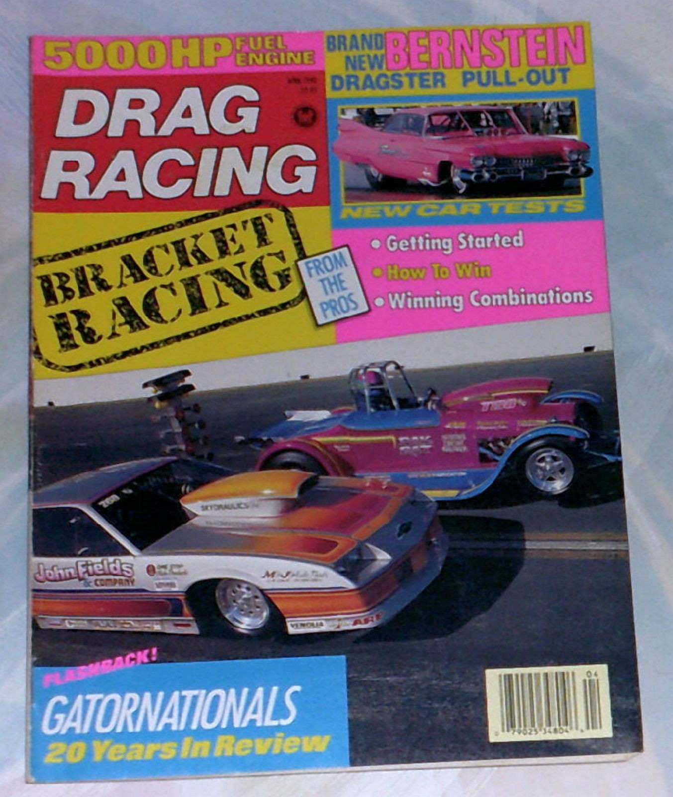 Drag Racing Magazine April 1990 | eBay