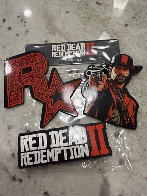 Red Dead Redemption 2 Magnet Set Official Rockstar Games Collectible ...