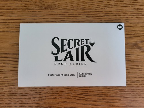 Magic: The Gathering Secret Lair Featuring: Phoebe Wahl Foil! Factory ...