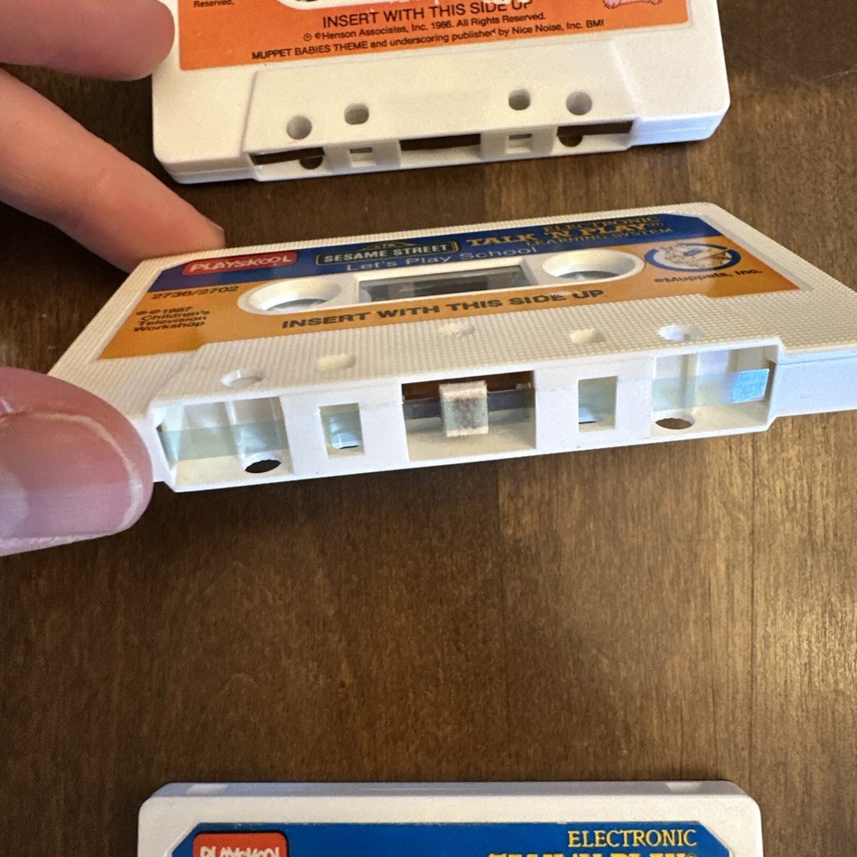 Vintage Lot of 9 Playskool Talk ‘N Play Learning System Tapes Disney ...