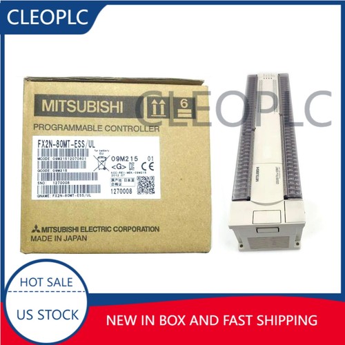 New In Box MITSUBISHI FX2N-80MT-ESS-UL FX2N-80MT-ESS/UL Programmable ...