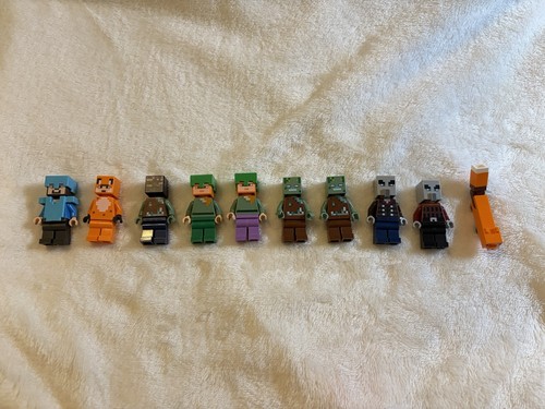 Lot of 10 Lego Minecraft Minifigures & Characters | eBay