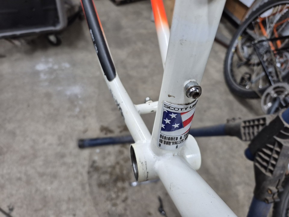 Vintage Scott Racing Team Frame 19.5" Logic Tubing And Ritchey Drop ...