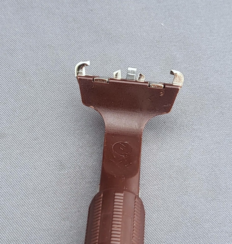 Gillette ATRA- Razor -Brown Handle- Clean - H-2 - 1987 Model | eBay