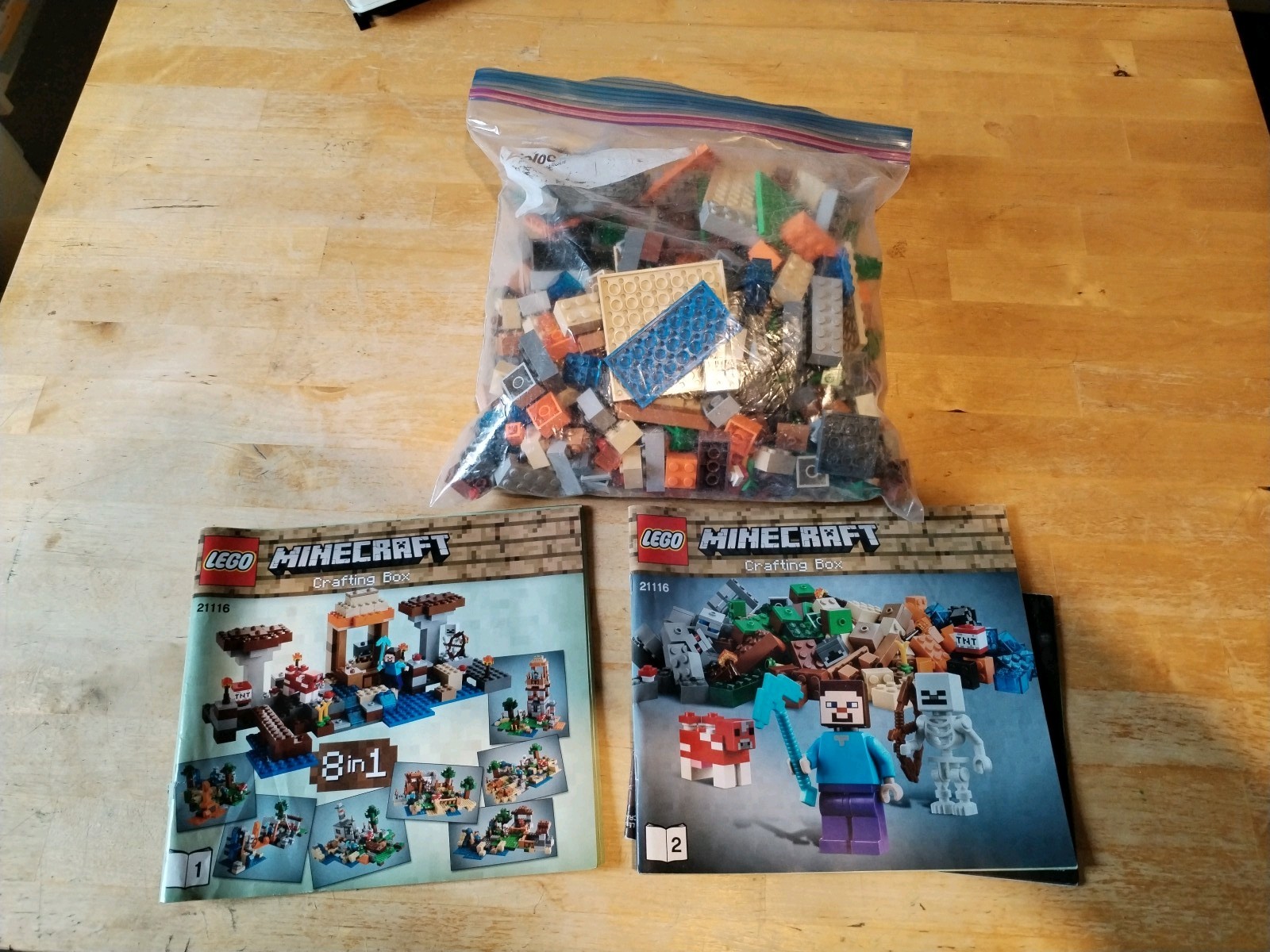 LEGO Minecraft 21116 Crafting Box Set | eBay UK