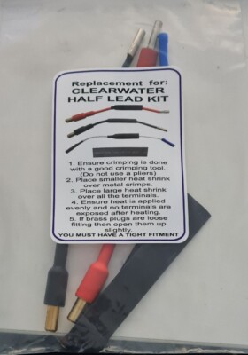 Clearwater B & C Series Half Lead Repair Kit cell chlorinator | eBay