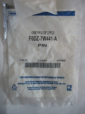 NEW NOS FORD OEM Steering Column-Pin FODZ7W441A Qty.2 | eBay