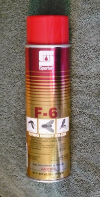 Spartan F-6 Flying Insect Killer #6919 ~ 15 oz. Spray Can | eBay