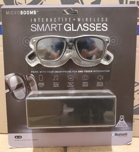 Micro Booms Bluetooth Smart Glasses By Inventel Wireless | eBay