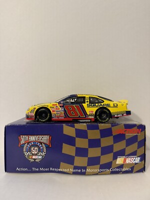 Kenny Wallace 1998 Square D Nascar 1/24 Diecast Action Ford | eBay