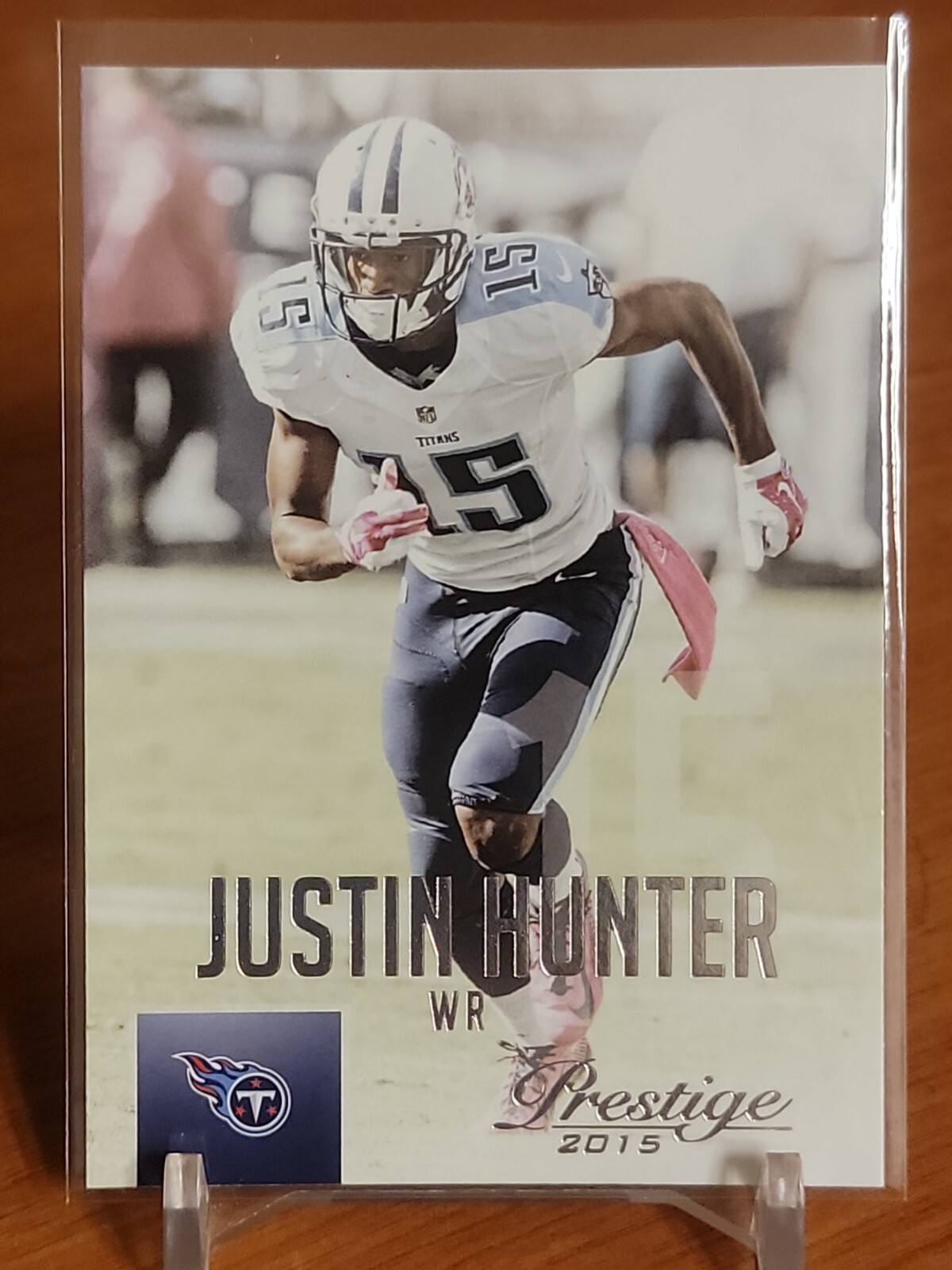 2015 Panini Prestige Justin Hunter Tennessee Titans #124 | eBay
