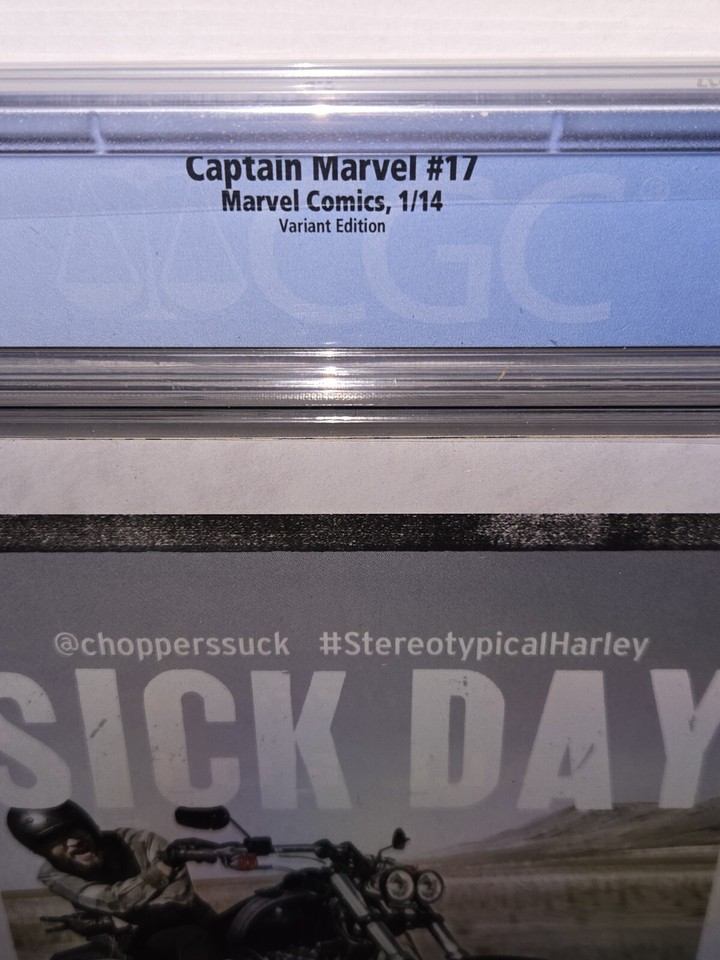 Captain Marvel #17 1 in 20 Variant Edition 2nd Kamala Khan Last Issue Graded 9.8 | eBay