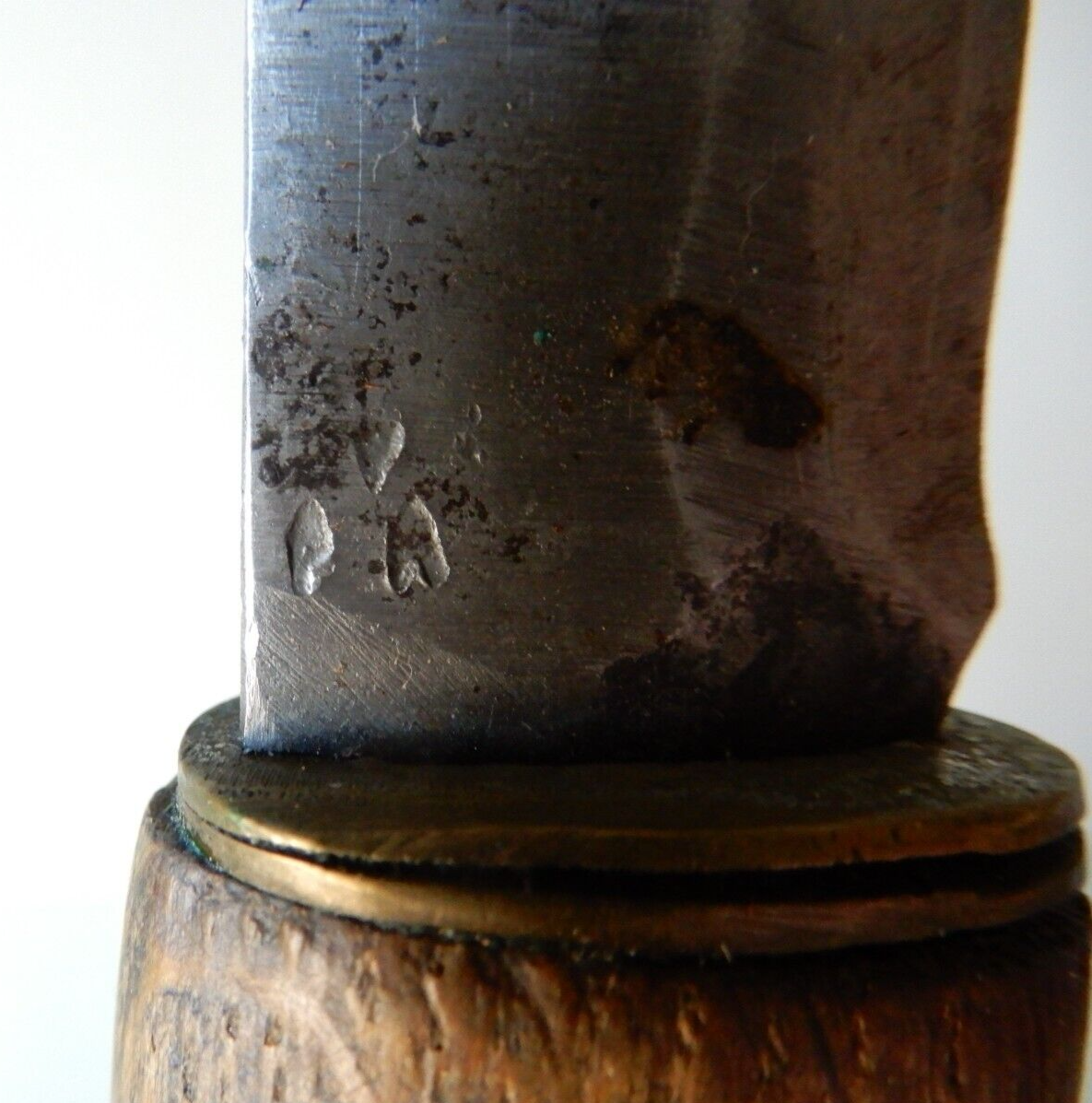 One-Of-A-Kind Hmong (Vietnam) Handmade 10" Knife, Wood handle, Leather ...