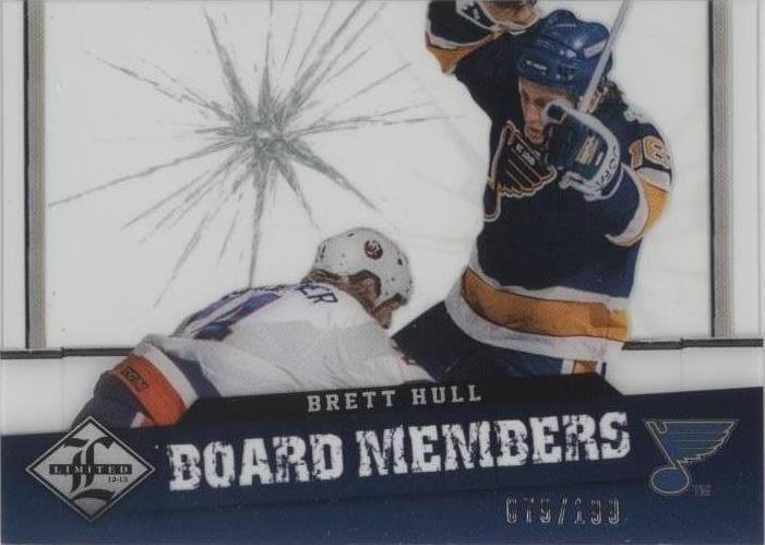 2012-13 Panini Limited - Board Members Brett Hull #BM-41 /199 for sale ...