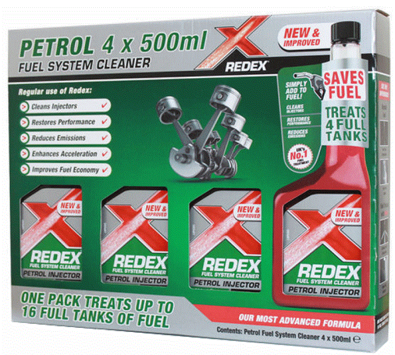 REDEX Petrol Fuel System Cleaner 4 x 500ML | eBay UK