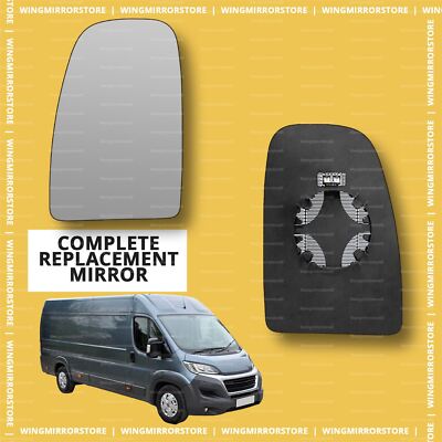 Left side for Fiat Ducato 2007-2024 heated wing door mirror glass | eBay UK