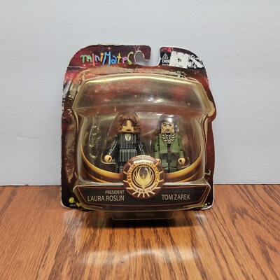 Battlestar Galactica Minimates President Laura Roslin & Tom Zarek ...
