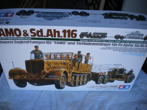 Tamiya FAMO & Sd.Ah.116 Trailer in 1:35 scale. | eBay