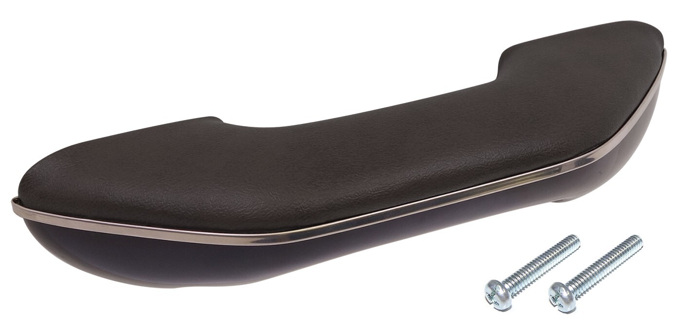 1964 1965 1966 CHEVY GMC TRUCK BLACK ARM RESTS W HARDWARE 55-56665-BK ...