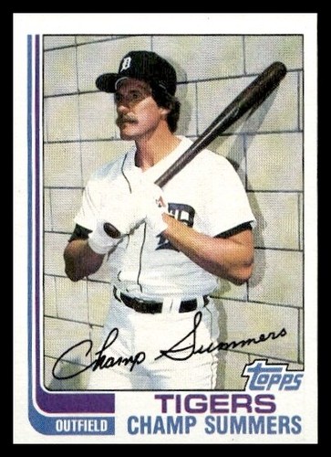 1982 Topps #369 Champ Summers Detroit Tigers Baseball card | eBay