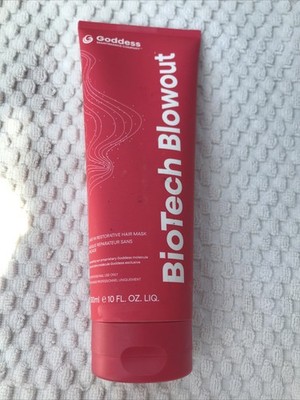Goddess BioTech Blowout Leave-In Restorative Hair Mask / 10 oz Pro Size ...