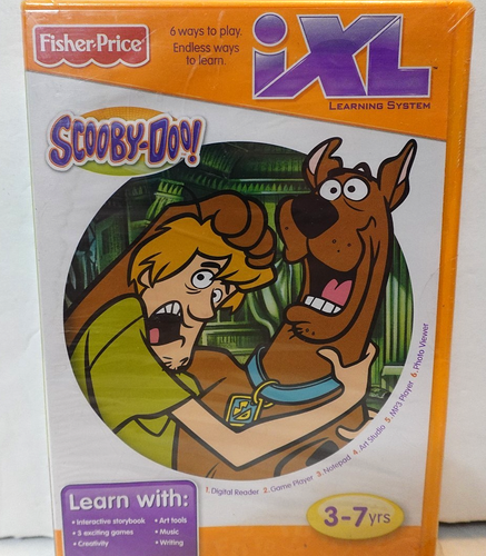 Fisher Price iXL Learning System: Scooby-Doo (Educational game) (NEW ...
