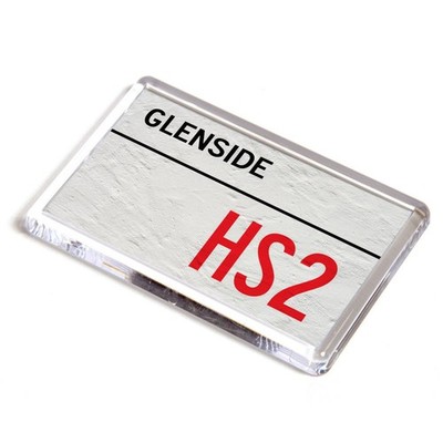 FRIDGE MAGNET - Glenside HS2 - UK Postcode | eBay UK