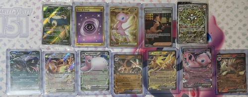 Pokemon 151 Card Lot with bonus SS Promo card | eBay