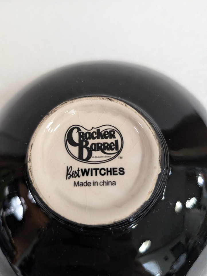Cracker Barrel Best Witches Halloween Ceramic on Resin Witch Hand Candy ...