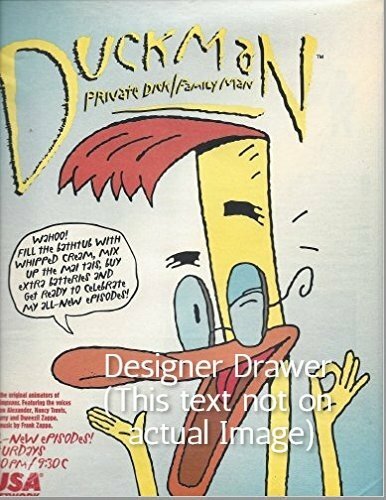 Duckman Cartoon USA Network Vintage 1995 Promotional Print ...