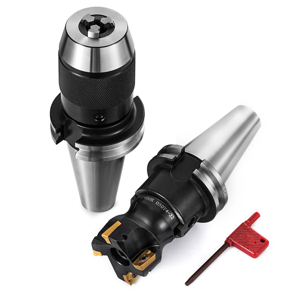 CAT 40 Tool Holder Kit for Haas Fadal CNC Mill ER32/16 Chuck Collet Set ...