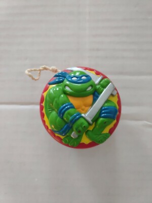 Vintage 1980's Teenage Mutant Ninja Turtles TMNT Leonardo Yo-Yo with ...