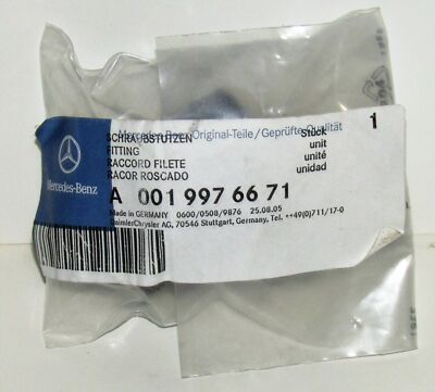 NEW GENUINE MERCEDES BENZ FITTING OEM PART NO. A 0019976671 | eBay