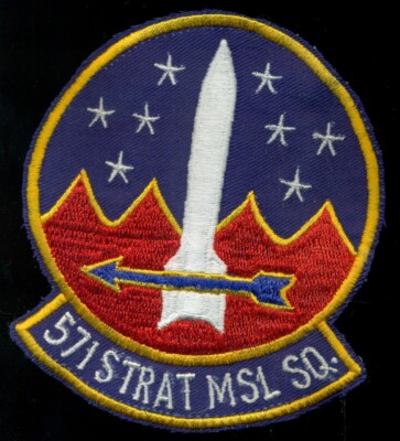 USAF 571st Strategic Missile Squadron Patch MS1 | eBay