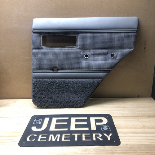 84-96 Jeep Cherokee Laredo XJ Rear Passenger Side Door Panel Gray ...
