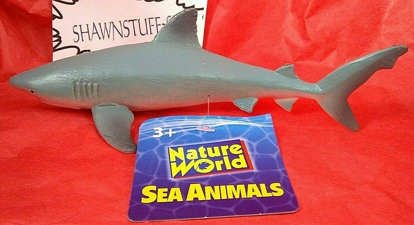 Bull Shark Boley Nature World Toy Figure Ocean Animal Sea Bullshark ...