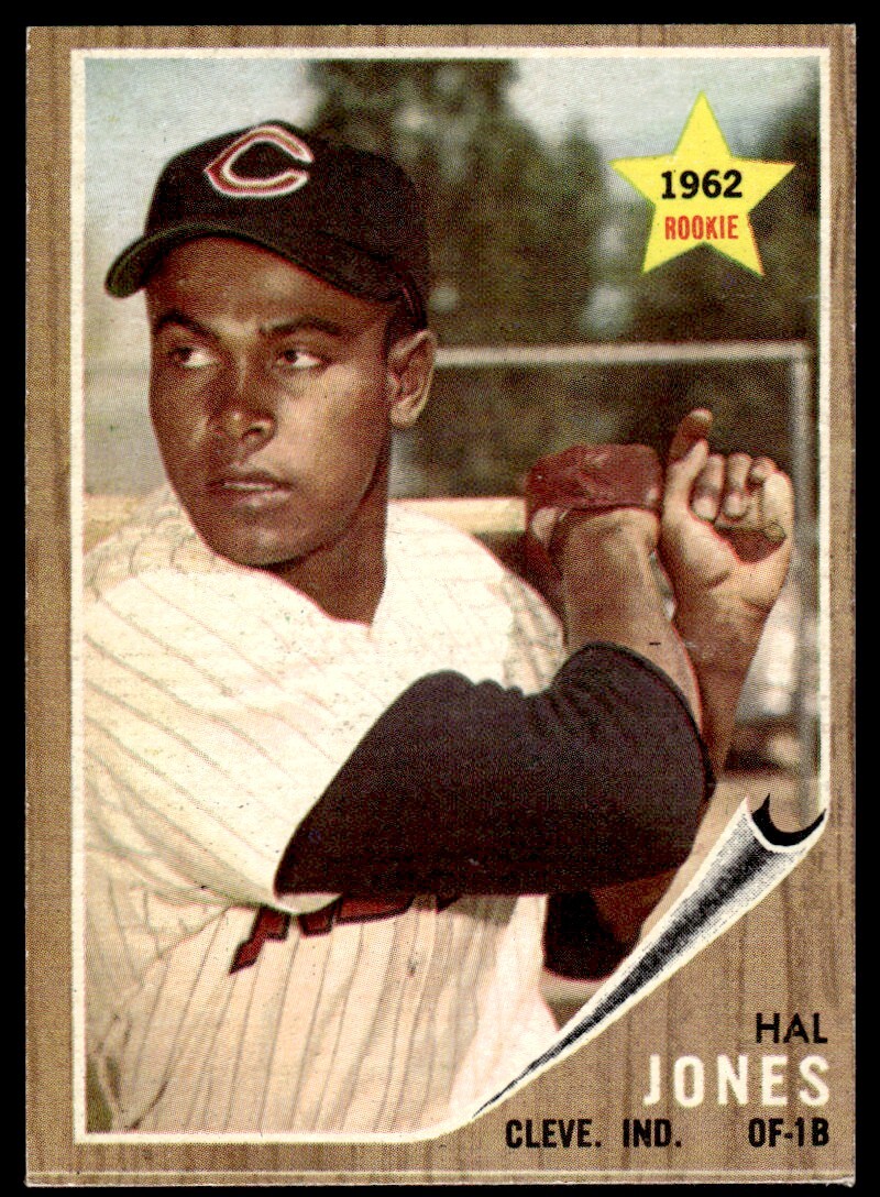1962 Topps Hal Jones Rookie Cleveland Indians #49 | eBay