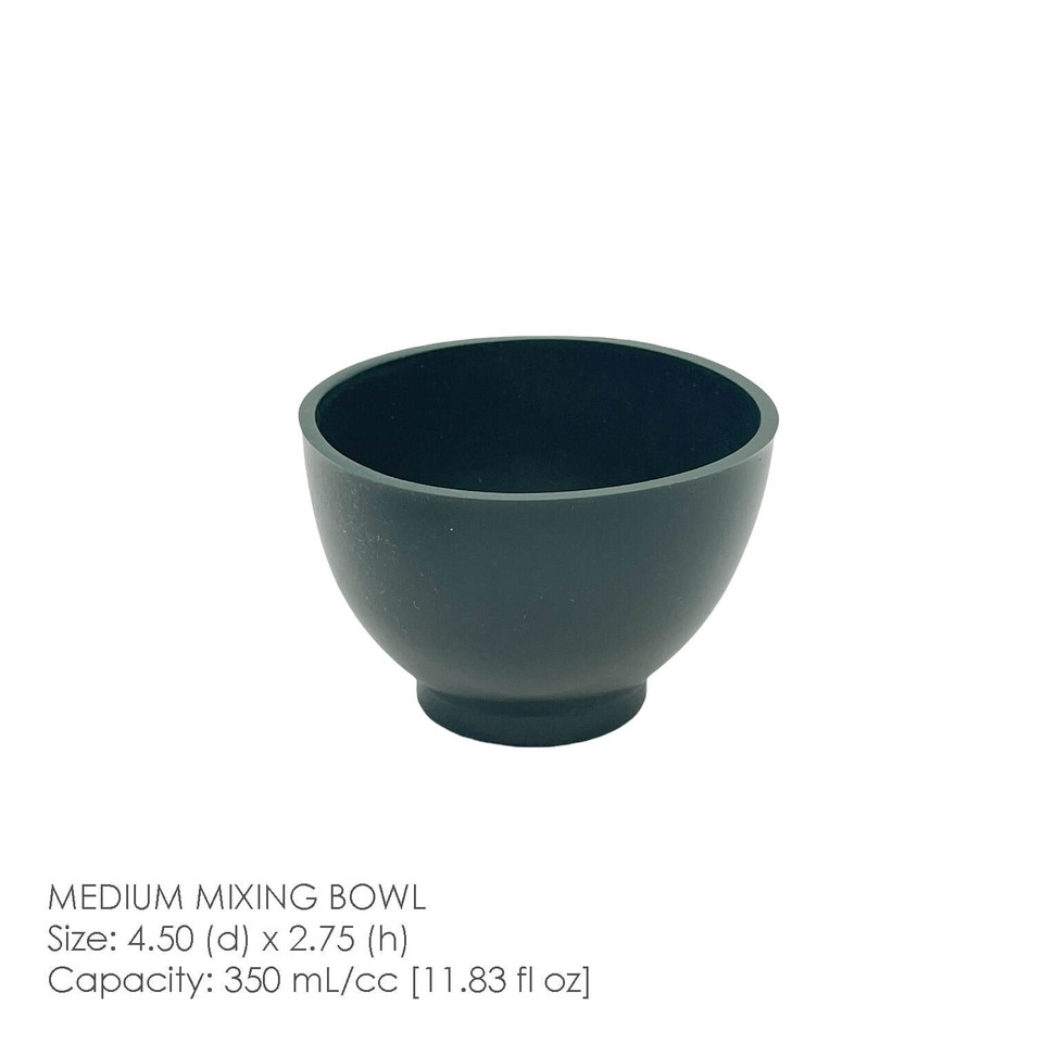 BesQual Plaster Flexible Green Mixing Bowl Small-Medium-Large-Extra ...