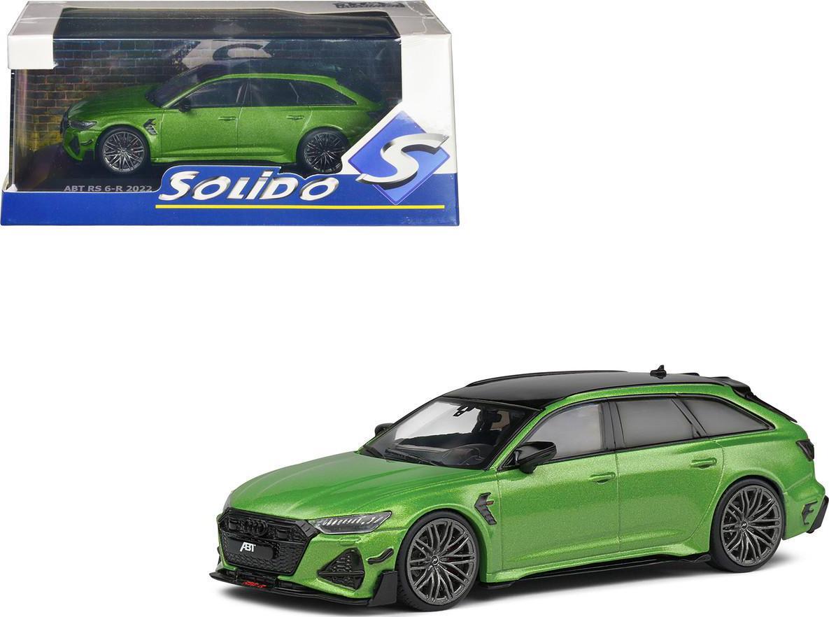 2022 Audi ABT RS 6-R Java Green Metallic with Black Top 1/43 Diecast ...
