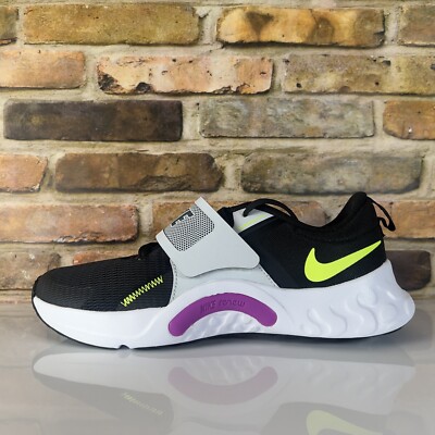 Mens 10.5 - Nike Renew Retaliation 4 Training Gym Shoe Black Volt ...