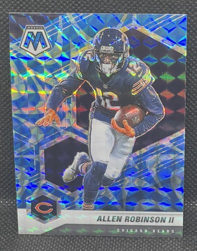 Allen Robinson II 2021 Panini Mosaic #40 Blue Reactive Prizm Chicago ...