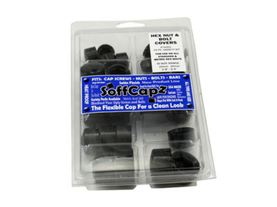 Hex-Nut and Hex-Bolt Covers Kit Heat-proof Silicone, 34-piece kit; NCK ...